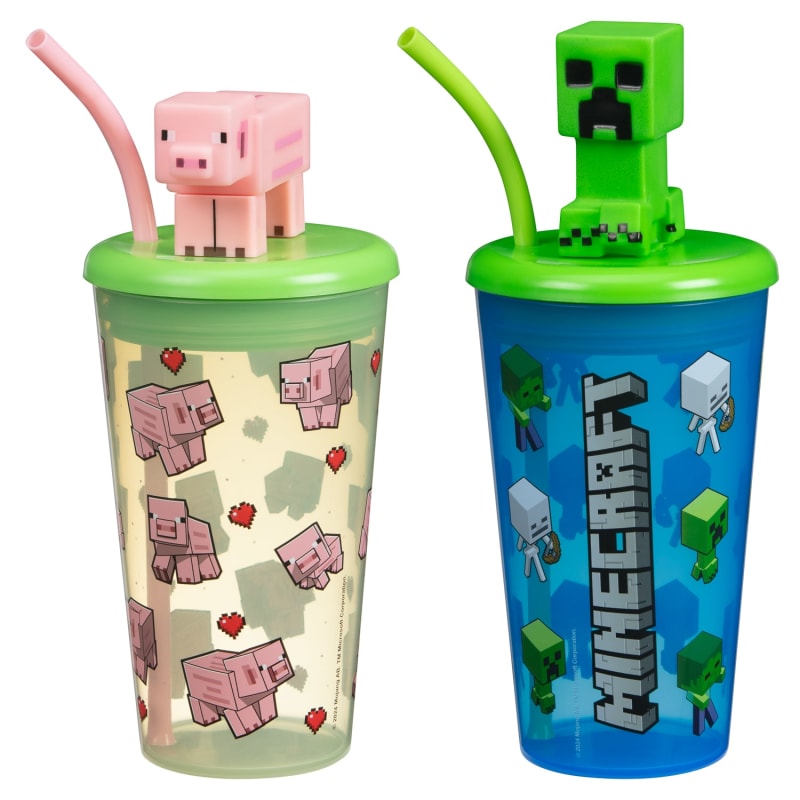 Minecraft Sipper Cup - Pig | Licensed Gifts | B&M