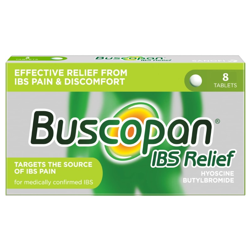 Buscopan IBS Relief Tablets 8pk | Digestive Health - B&M Stores