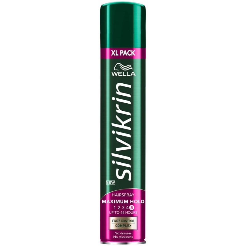 Silvikrin Hairspray 500ml - Maximum Hold | Hair Care | B&M
