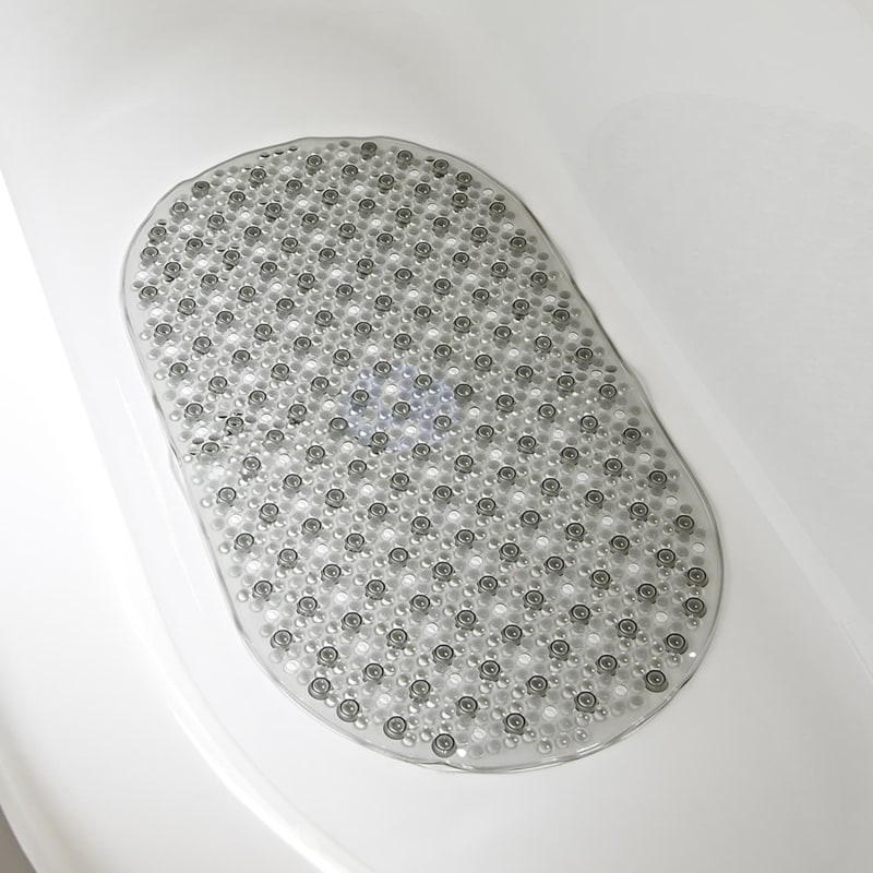 Bubble Bathmat - Grey | Bath Mats | B&M Stores