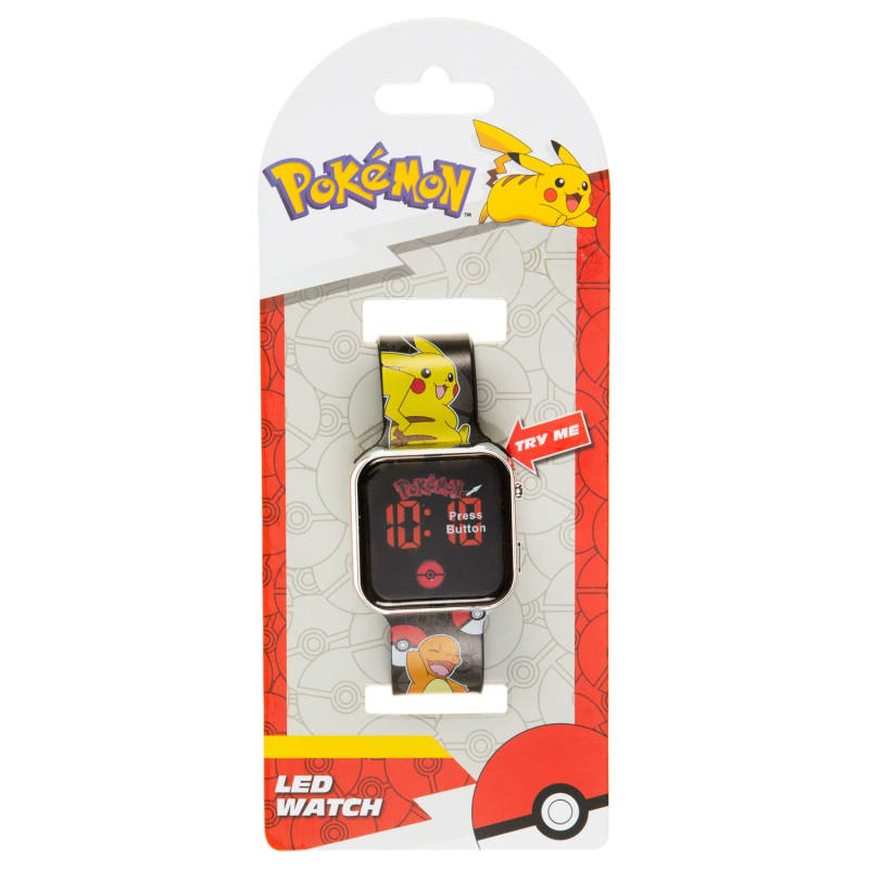 Pokemon LED Watch - Assorted | Licensed Gifts | B&M