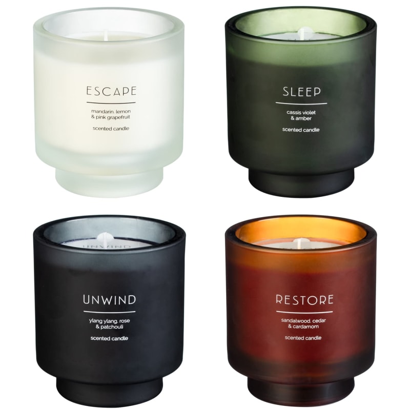 Sleep Spa Candle - Cassis, Violet & Amber | B&M Stores