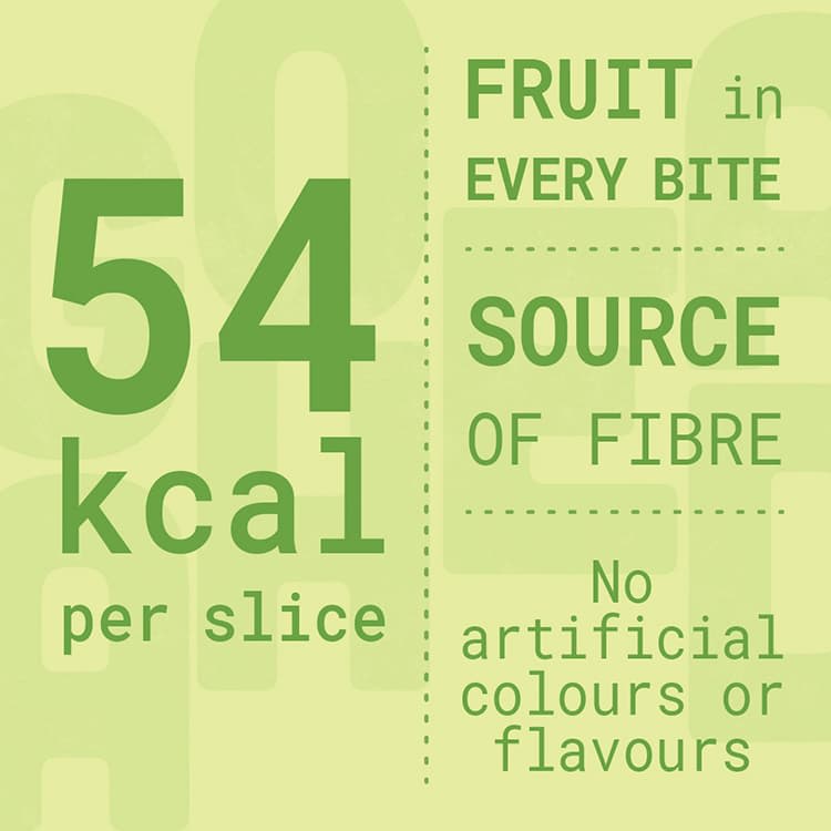 Go Ahead Fruit Slices 4pk - Apple | Biscuits | B&M