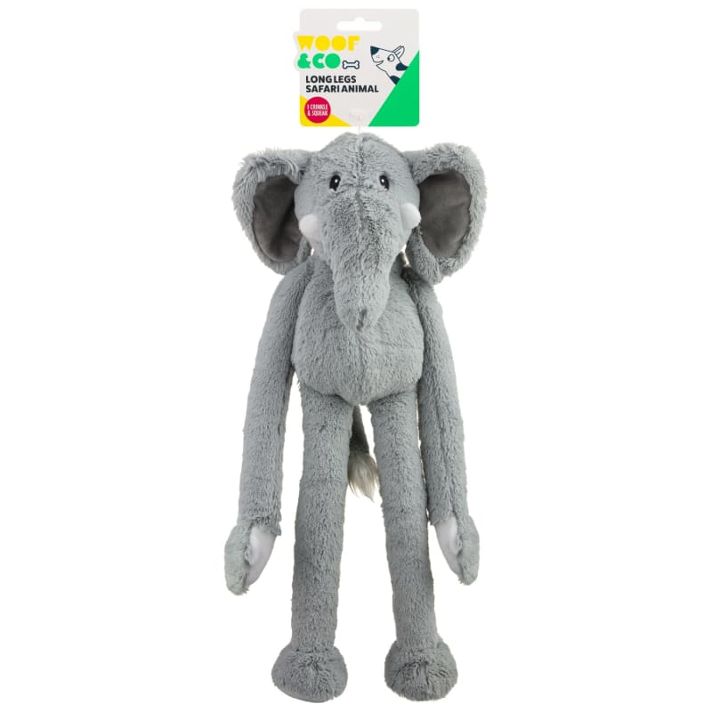 Long Legs Safari Dog Toy - Elephant | Dog Toys | B&M Stores