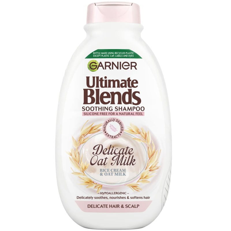 Garnier Ultimate Blends Shampoo 400ml - Rice Cream & Oat Milk | Shampoo ...