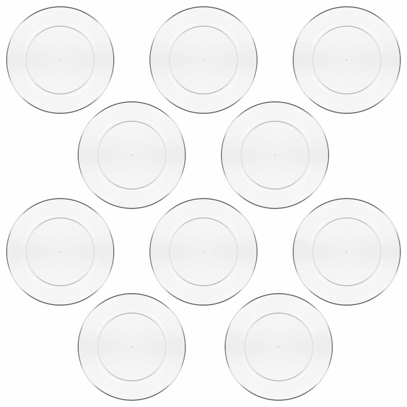 Round Plates 10pk | Party Shop | B&M