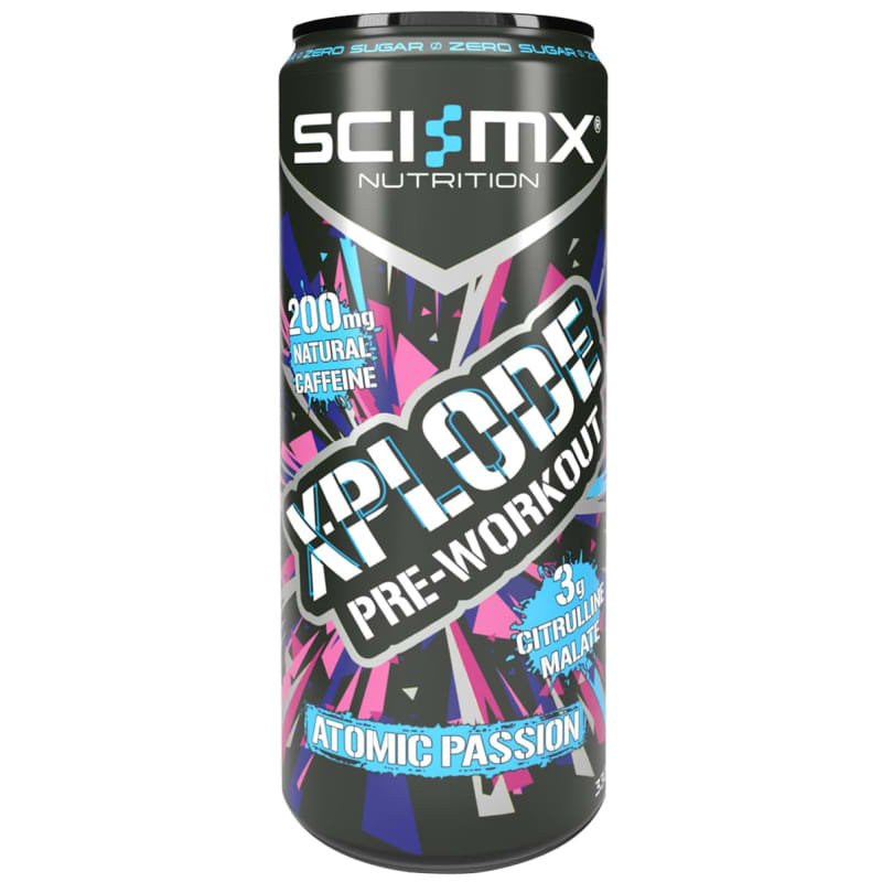 SCI MX X-Plode Pre-Workout 330ml - Atomic Passion | Energy Drinks | B&M