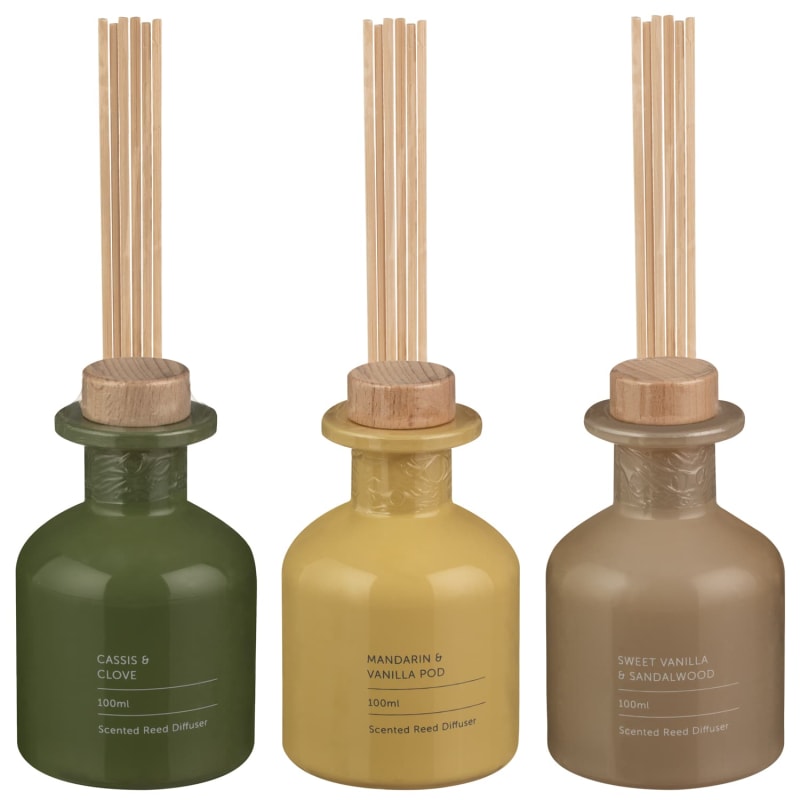 Coloured Diffuser 100ml - Cassis & Clove | Candles & Diffusers | B&M