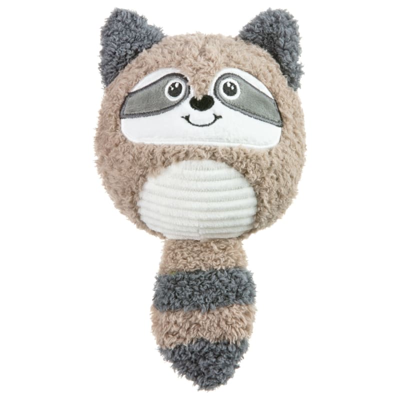 Woodland Animal Ball Puppy Toy - Raccoon | Dog Toys | B&M