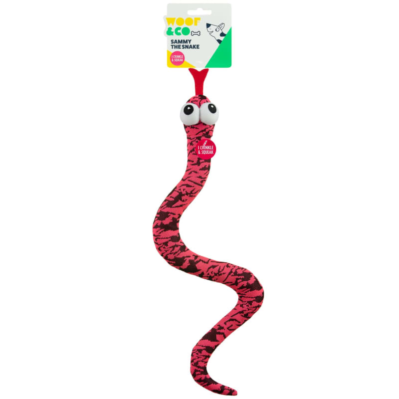 Silly Snakes Dog Toy - Pink | Dog Toys | B&M Stores