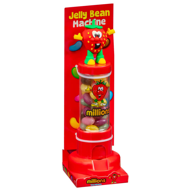 Millions Jelly Bean Machine - Red | Confectionery | B&M