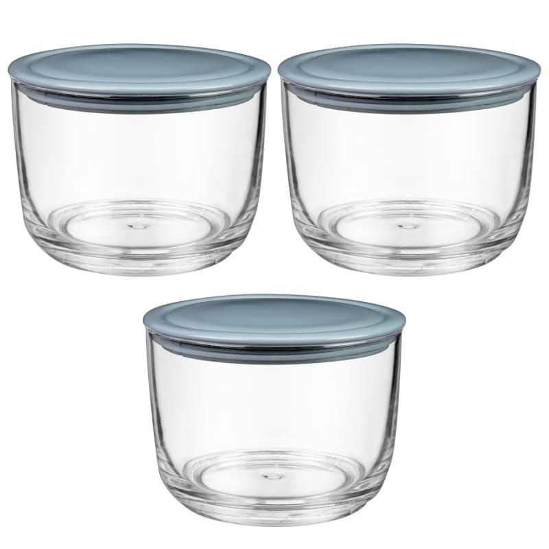 Set Of 3 Storage Tubs With Locking Lids | Kitchen Storage | B&M Stores