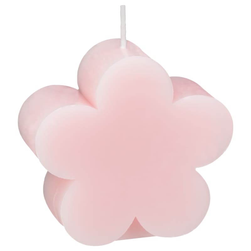 Flower Candle - Pink | Candles | B&M Stores