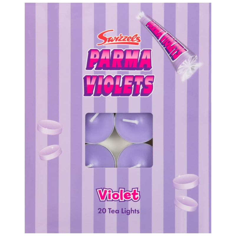 Swizzels Parma Violets Tealights 20pk | Candles & Diffusers | B&M