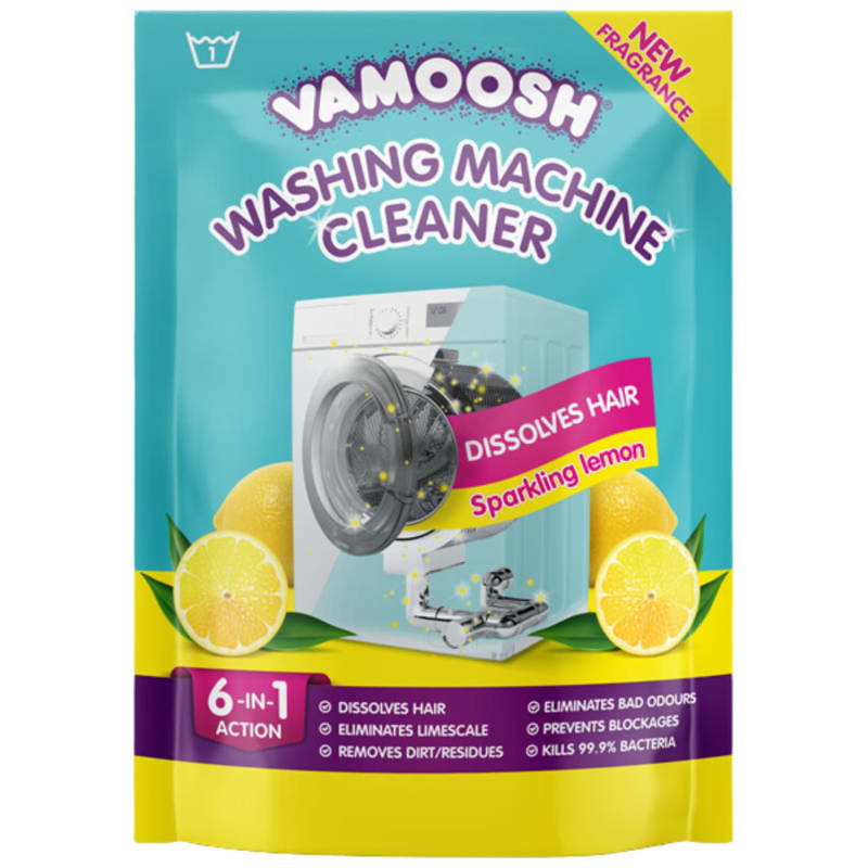 Vamoosh Washing Machine Cleaner 175g - Sparkling Lemon | Cleaners | B&M