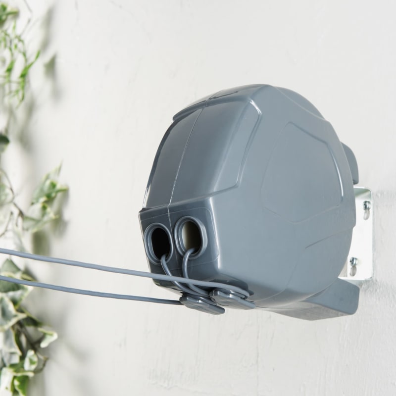 Addis 2 Line Retractable Clothes Line 26m | Laundry | B&M