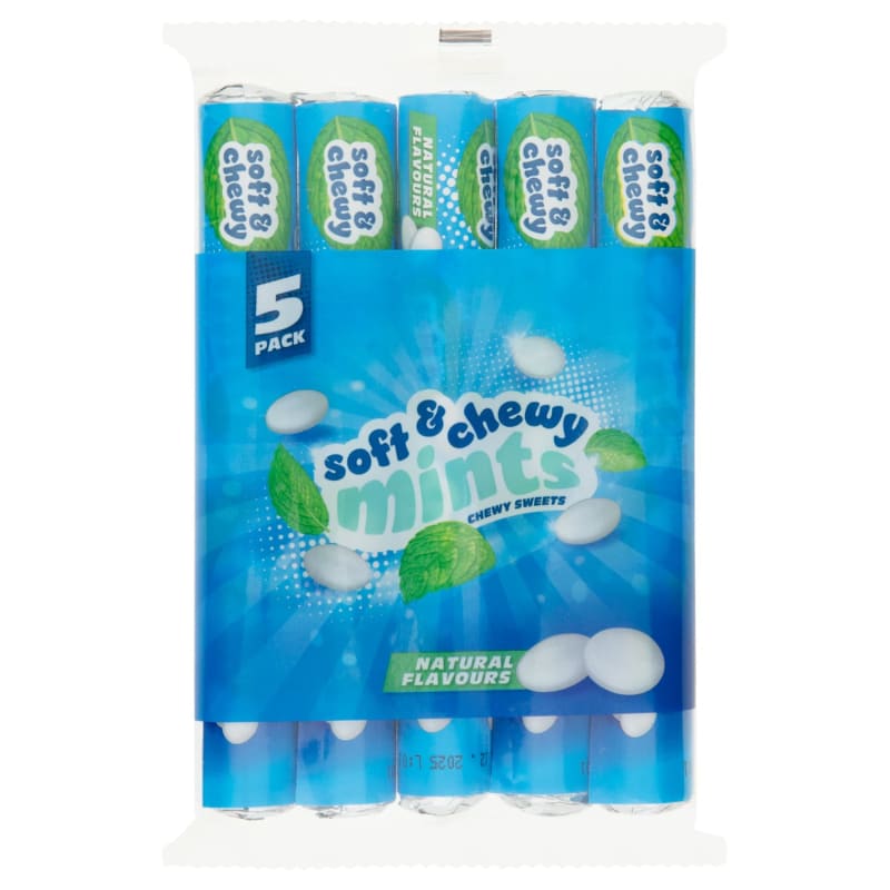 Soft & Chewy Mints 5pk | Sweets - B&M