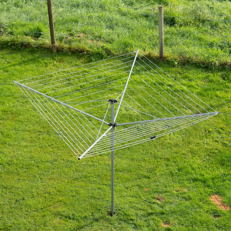 Addis Outdoor Rotary Airer 40m | Laundry Baskets, Pegs & Airers | B&M