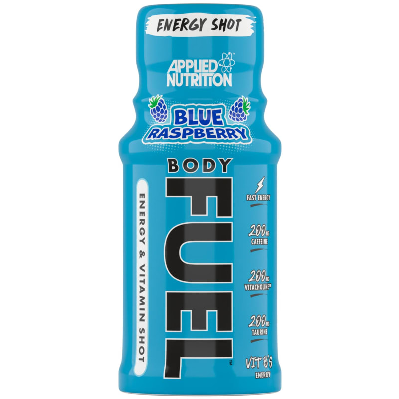 Applied Nutrition Body Fuel Energy Shot 60ml - Blue Raspberry - B&M