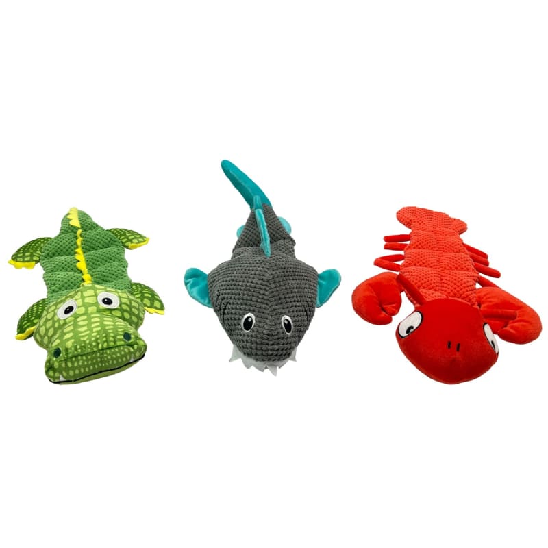 Woof & Co Sea Life Squeakers Dog Toy - Shark | Dog Toys | B&M