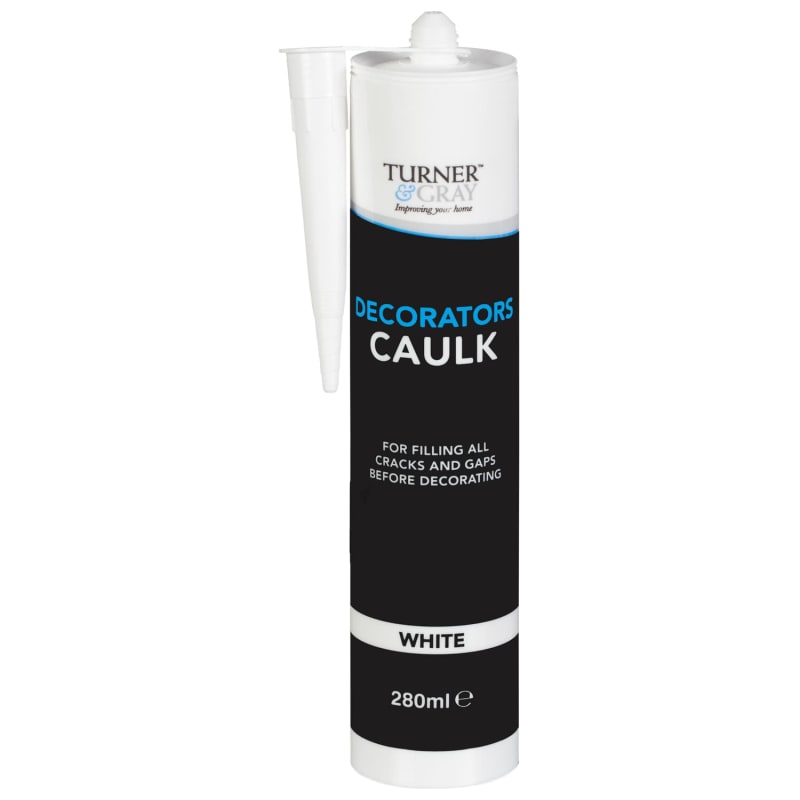 Turner & Gray Decorators Caulk 280ml | Decorating Tools | B&M