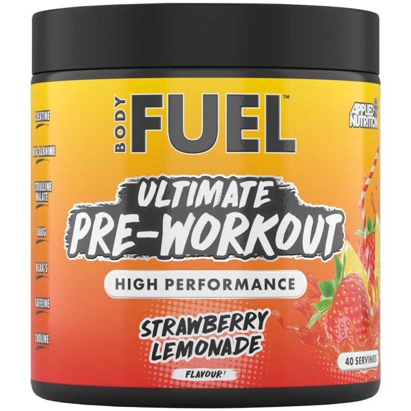 Body Fuel Ultimate Pre-Workout 320g - Strawberry Lemonade - B&M