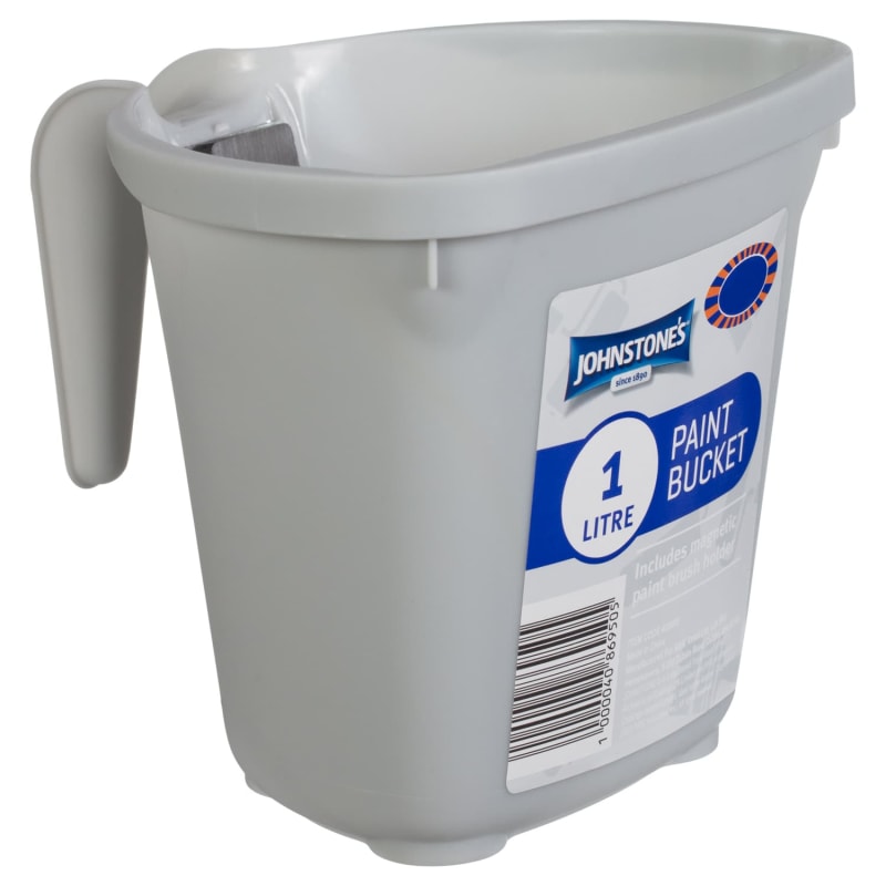 Johnstone's Paint Bucket 1L | Decorating Tools | B&M