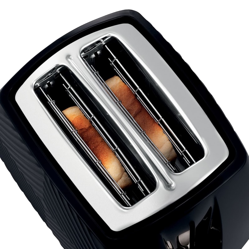 Russell Hobbs Textured 2 Slice Toaster | Toasters | B&M Stores