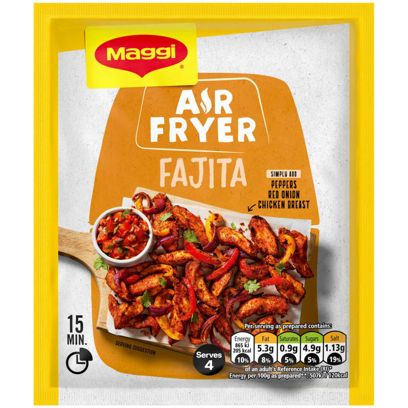Maggi Air Fryer Fajita Mix 27g | Seasoning Mixes - B&M Stores