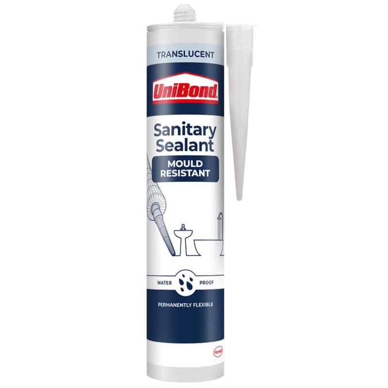 Unibond Anti Mould Sanitary Sealant 274g - Translucent |Sealant | B&M