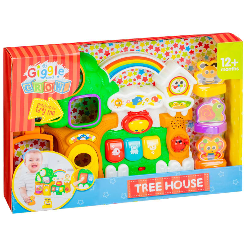 Giggle & Grow Tree House | Educational Toys | B&M