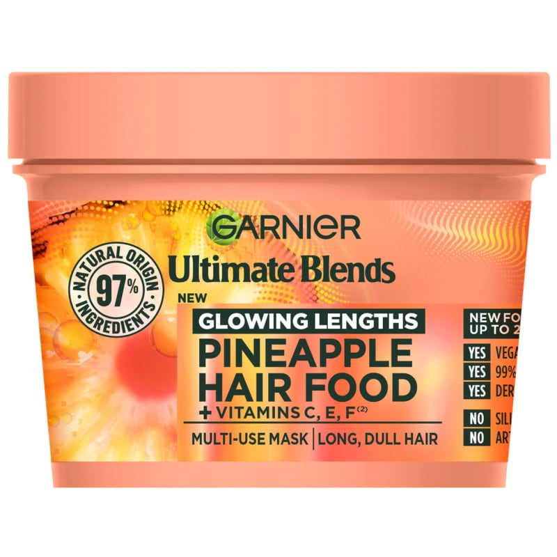 Garnier Ultimate Blends Pineapple Hair Food Hair Mask 320ml | B&M