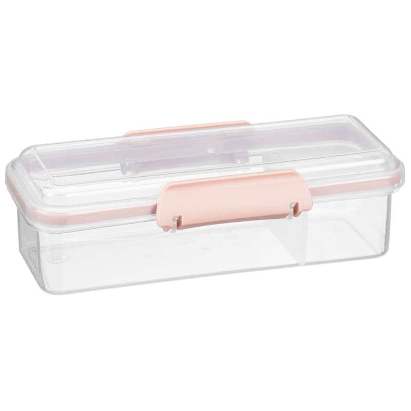 Snack & Dip Container - Pink | Kitchen Storage | B&M