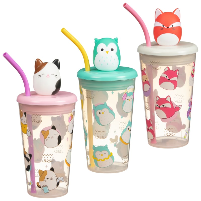 Squishmallows 3D Sipper Cup - Red | Licensed Gifts | B&M