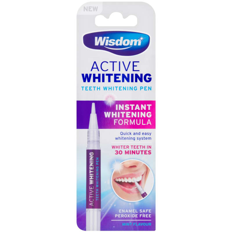 Wisdom Teeth Active Whitening Pen | Dental Care | B&M