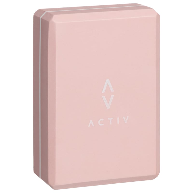 ACTIV Yoga Block - Pink | Fitness Accessories | B&M
