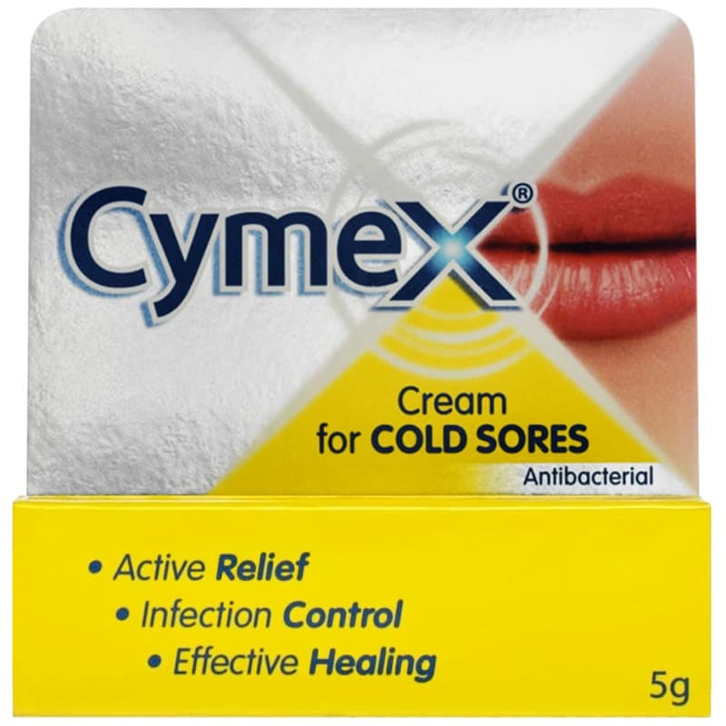 Cymex Cold Sore Cream 5g | Pain Relief | B&M