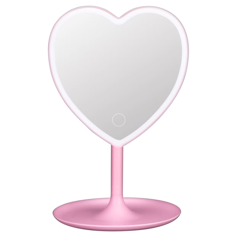 Simply Kids LED Mirror - Heart | Bathroom Accessories | B&M