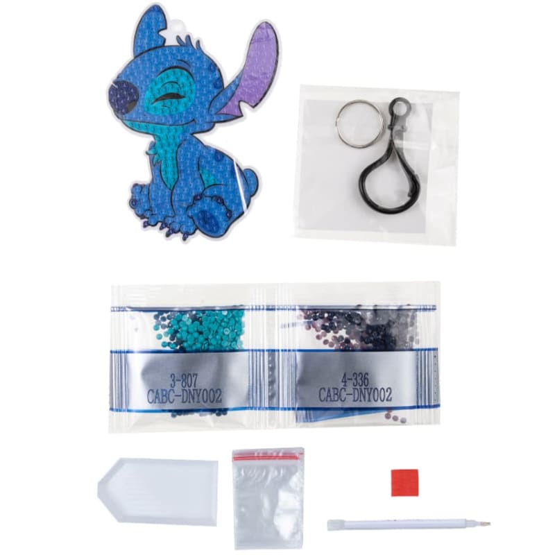 Crystal Art Bag Charm - Stitch | Arts & Crafts | B&M