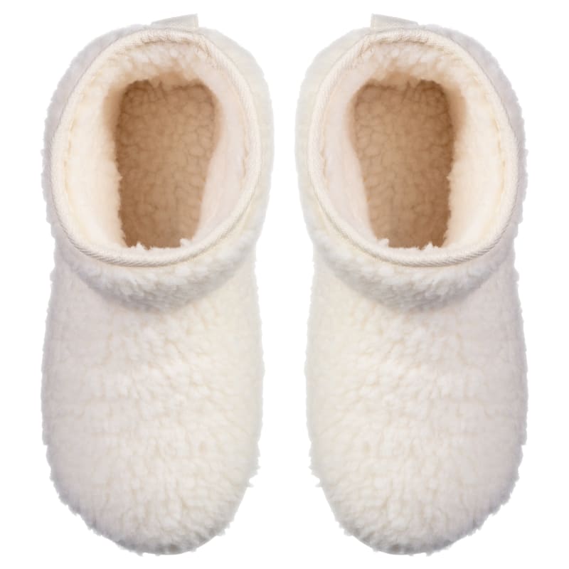 Ladies Snuggle Boots - Cream | Ladies Slippers | B&M