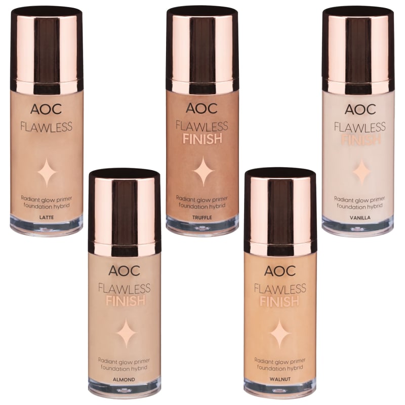 AOC Flawless Finish Foundation 30ml - Assorted | Cosmetics | B&M