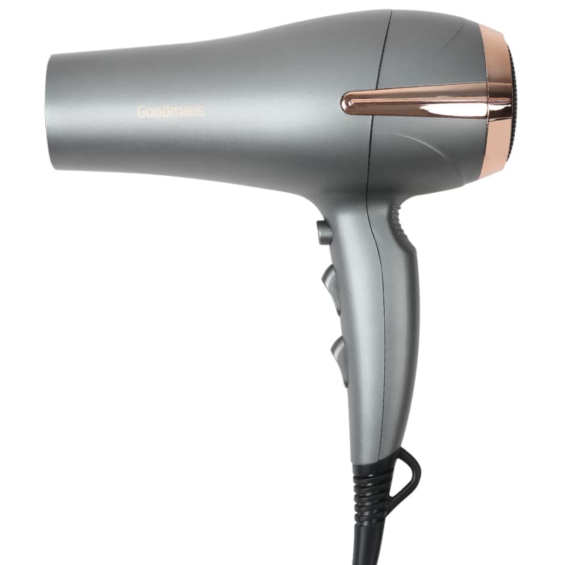 Goodmans Hair Dryer 2200W - Grey | Women's Hair Dryers - B&M