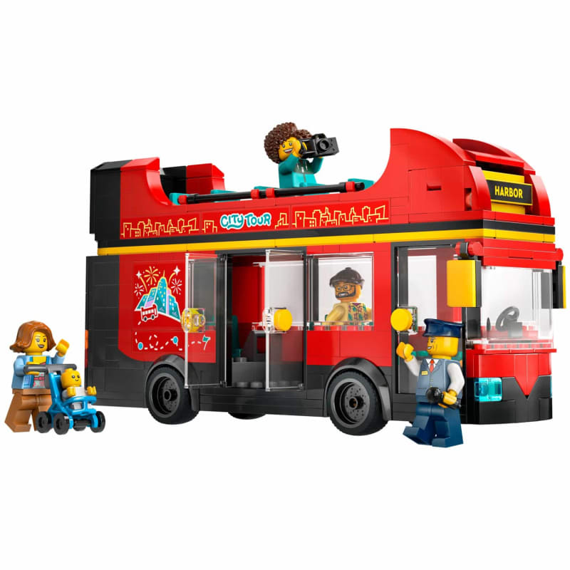 LEGO City - Red Double-Decker Sightseeing Bus | LEGO Toys - B&M Stores