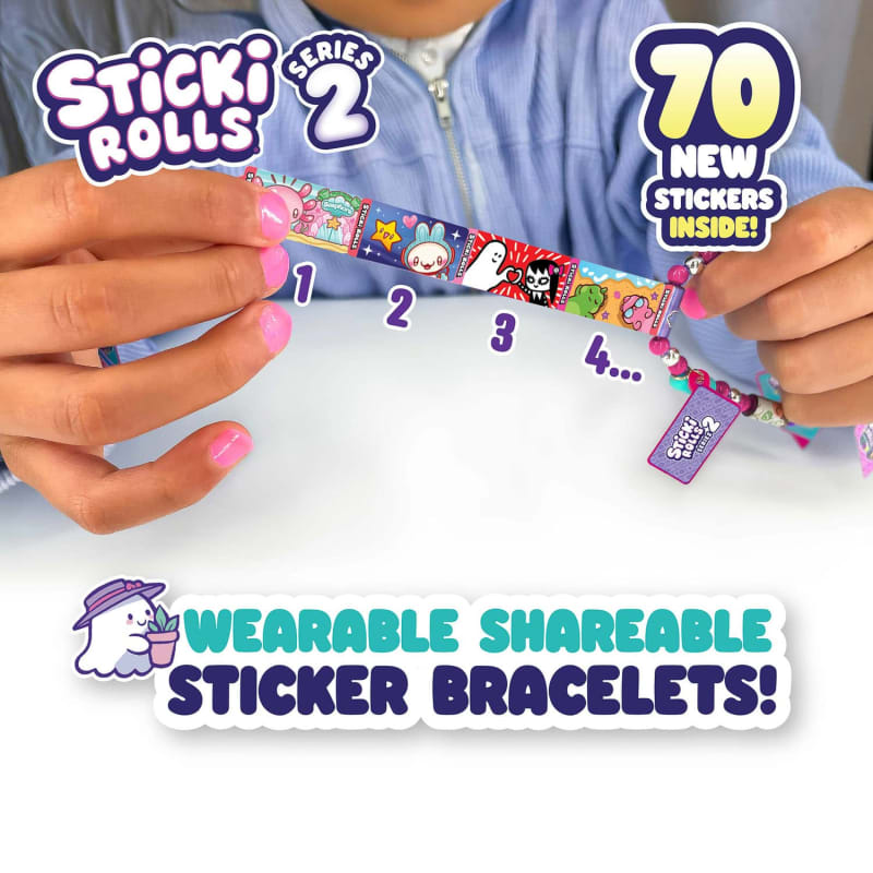Sticki Rolls Sticki Bands Single - Assorted | Collectables | B&M