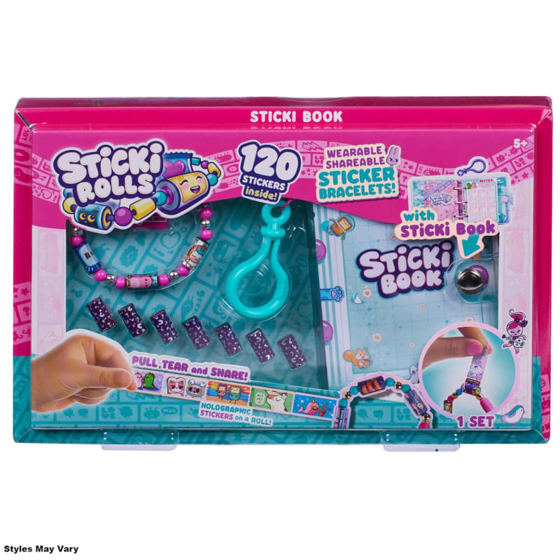 Sticki Rolls Sticki Book | Collectables | B&M