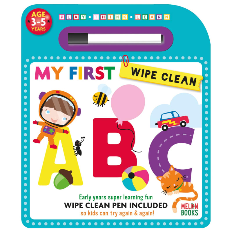 My First Wipe Clean Activity Book | Kids' Books | B&M