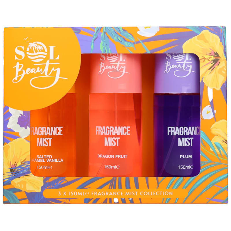 Sol Beauty 3 Mist Set | Beauty Gifts | B&M