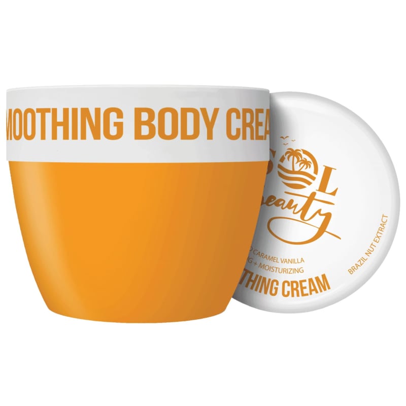 SOL Beauty Smoothing Body Cream 220ml - Salted Caramel Vanilla | Body ...