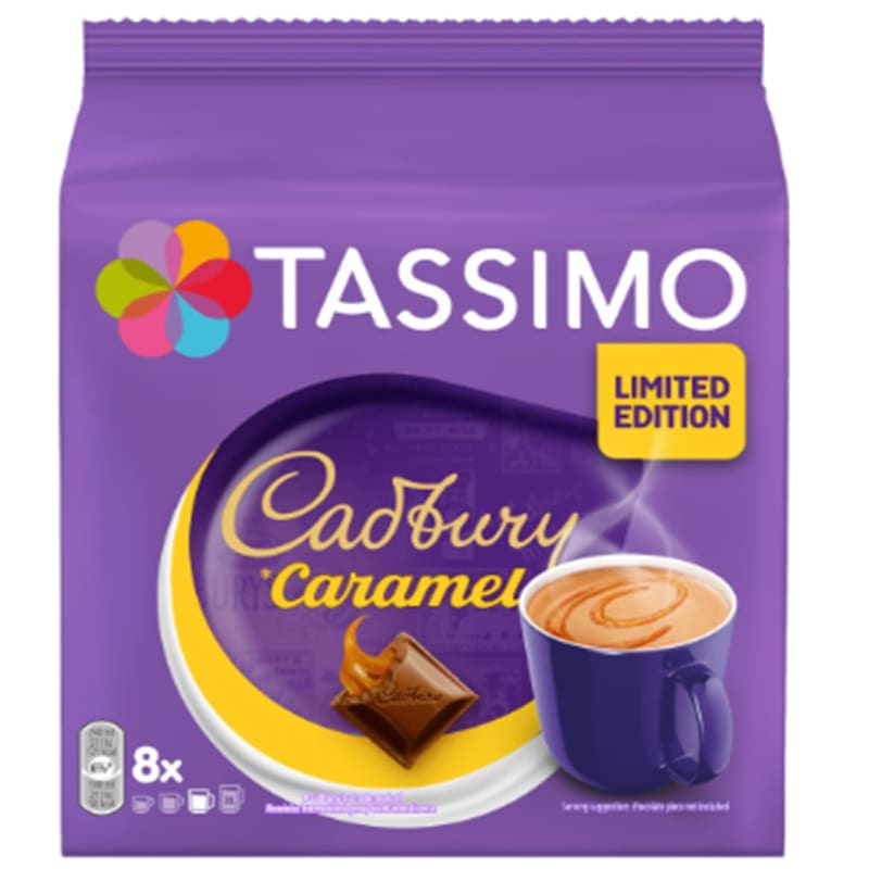Tassimo Cadbury Caramel Hot Chocolate 8pk | Tea, Coffee | B&M