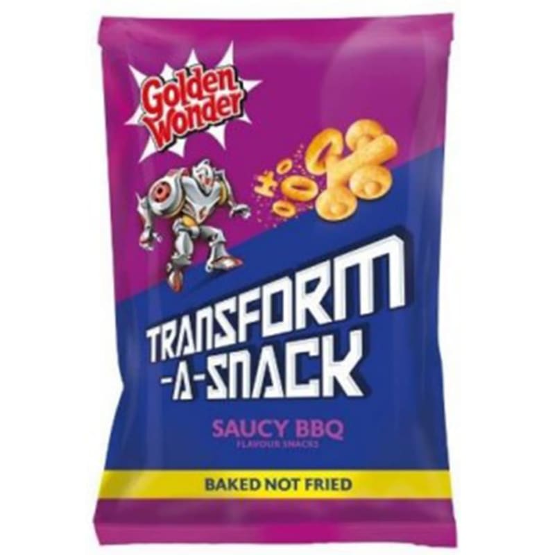 Golden Wonder Transform A Snack 70g - Saucy BBQ | B&M